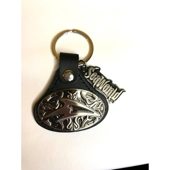 Seaworld | Other | Seaworld Leather Keychain | Poshmark